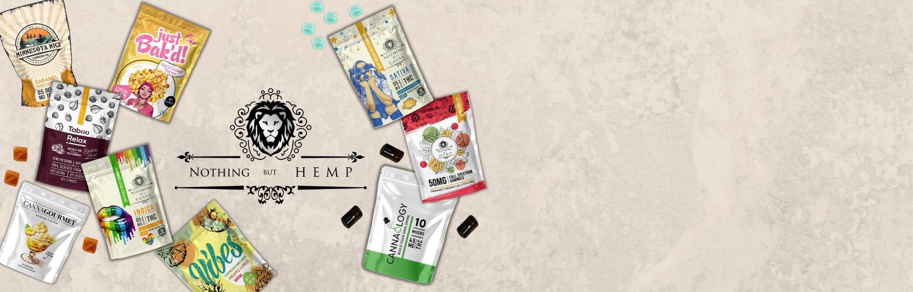 Nama Buzz Drops - CBD THC Drink Drops | Nothing But Hemp | Nothing But Hemp